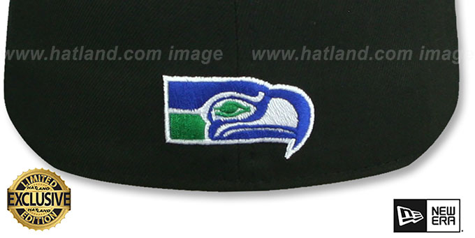 Black Seahawk Logo