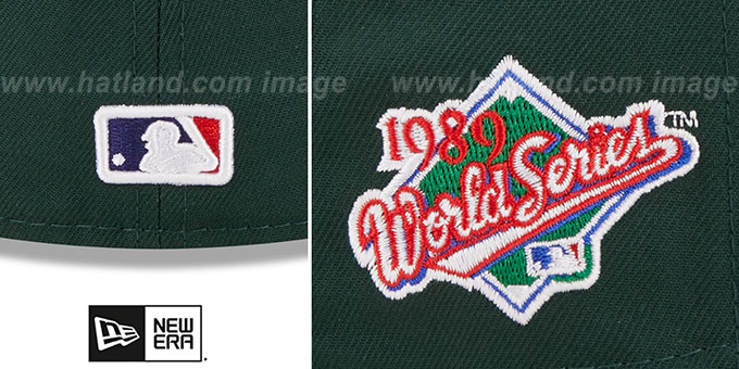 1989 World Series Logo OAKLAND ATHLETICS 1989 WORLD SERIES CHAMPIONS